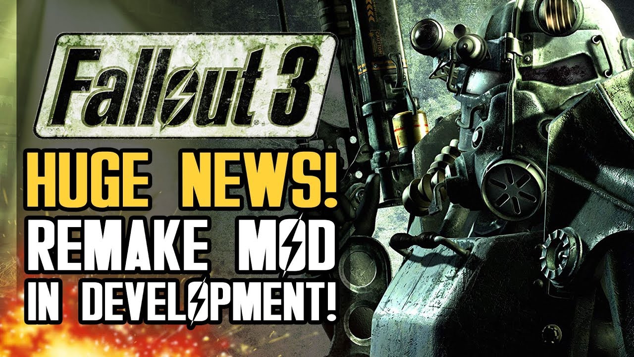 Fallout 3 REMAKE Mod Is In Development for Fallout 4! Huge News for ...