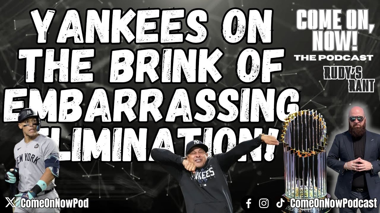 EPIC CHOKE JOB by Aaron Boone & Aaron Judge as Yankees Season is on the ...