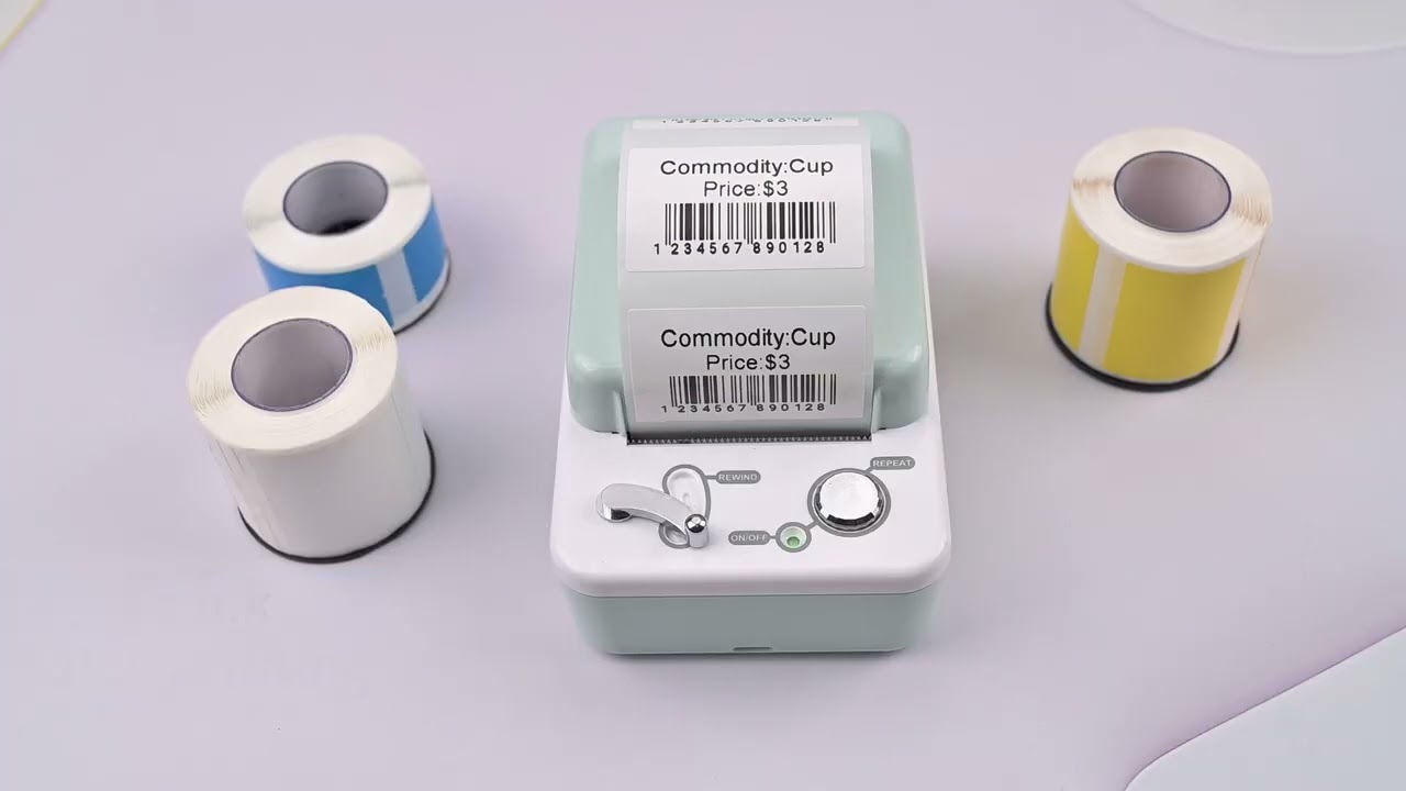 5-5. Labels of SUPVAN T50M Thermal Label Printer - YouTube