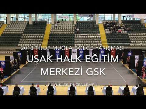 Uşak Halk Eğitim Merkezi GSK | Büyükler Düzenlemeli | 2018 THOF Muğla Bölge #Zeybekoloji