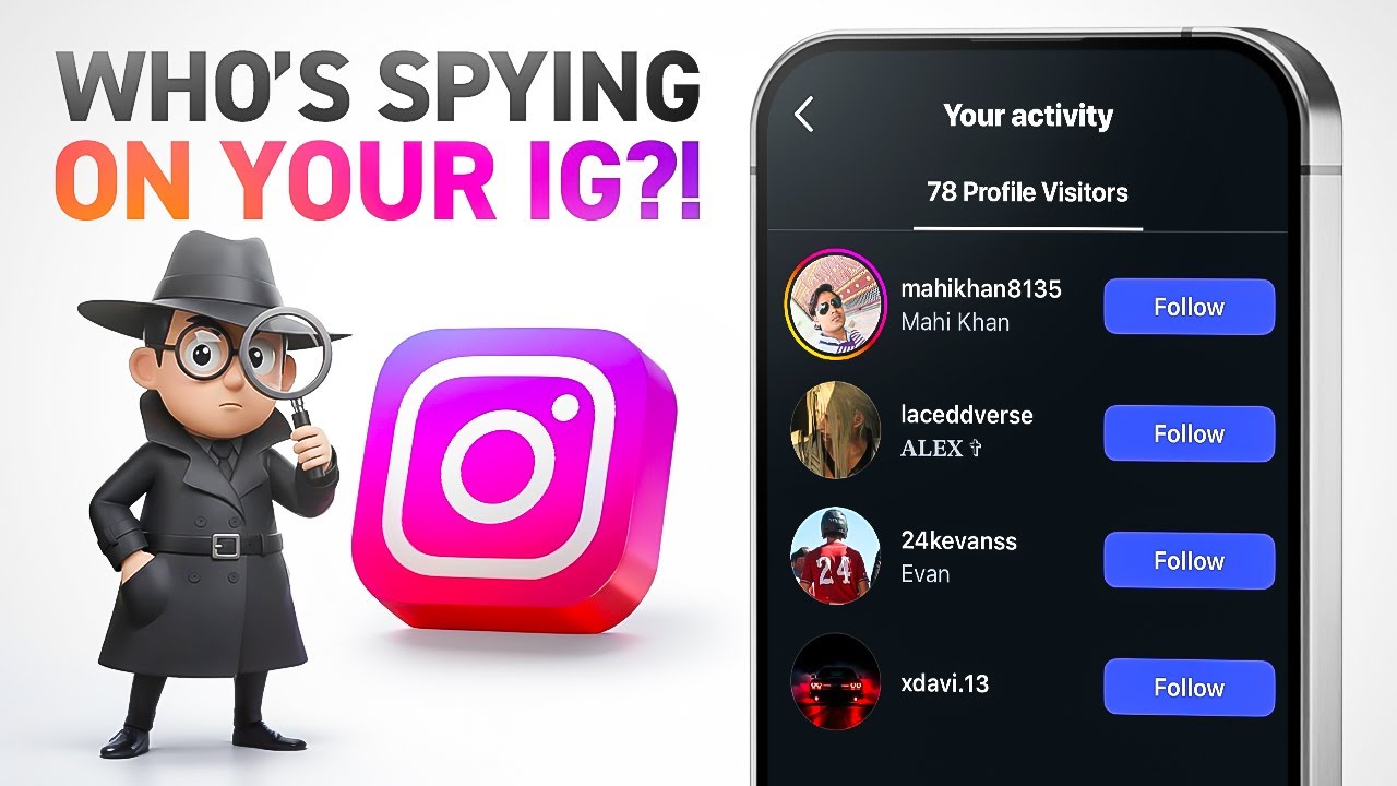 The ONLY Real Way To Check Instagram Profile Visits - YouTube