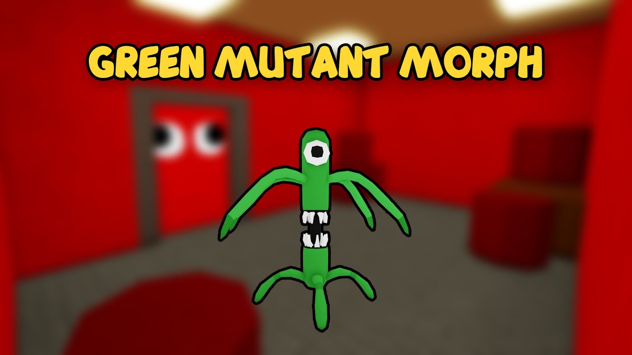 UPDATE - How To Find GREEN MUTANT MORPH in Find The Backrooms Morphs ...