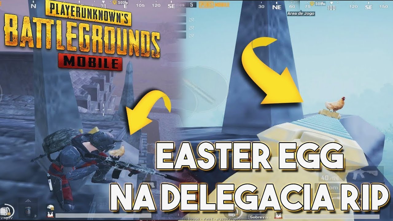 Como Subir No Topo Da Delegacia R & Easter Egg - Pubg Mobile - YouTube