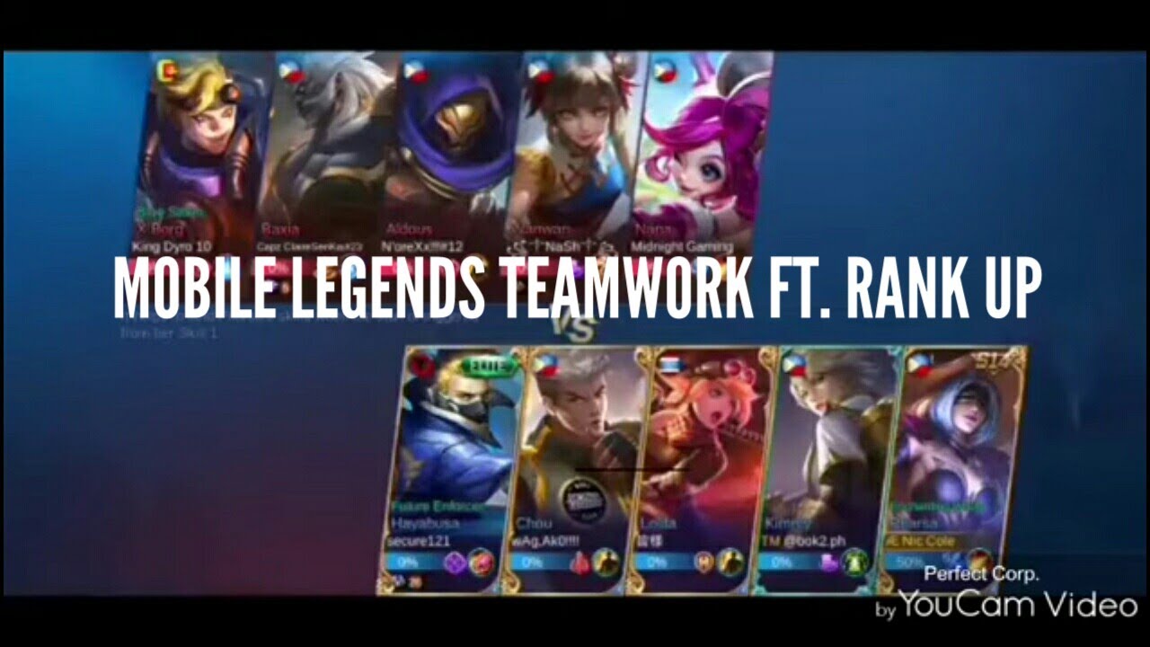 #21 MOBILE LEGENDS TEAMWORK FT. RANK UP - YouTube