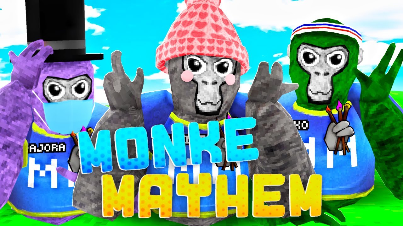 MONKEY MAYHEM! | Gorilla Tag Live Stream - YouTube