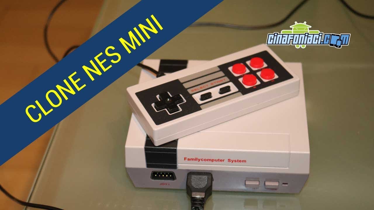 Clone Nintendo NES Mini - Recensione - YouTube