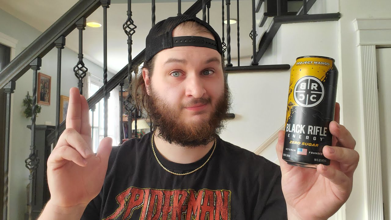 BLACK RIFLE COFFEE CO Project Mango Energy Drink Review! - YouTube