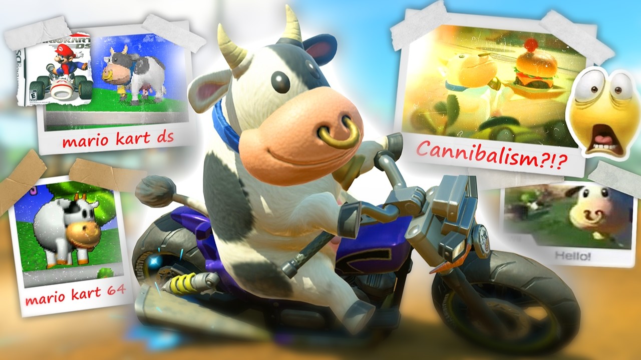 The Hidden Lore of the Mario Kart Cow - YouTube