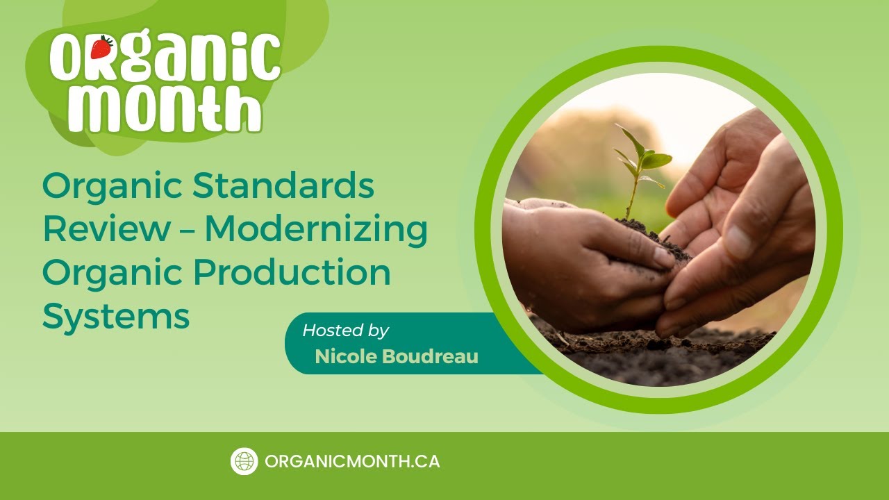 Organic Standards Review – Modernizing Organic Production Systems - YouTube