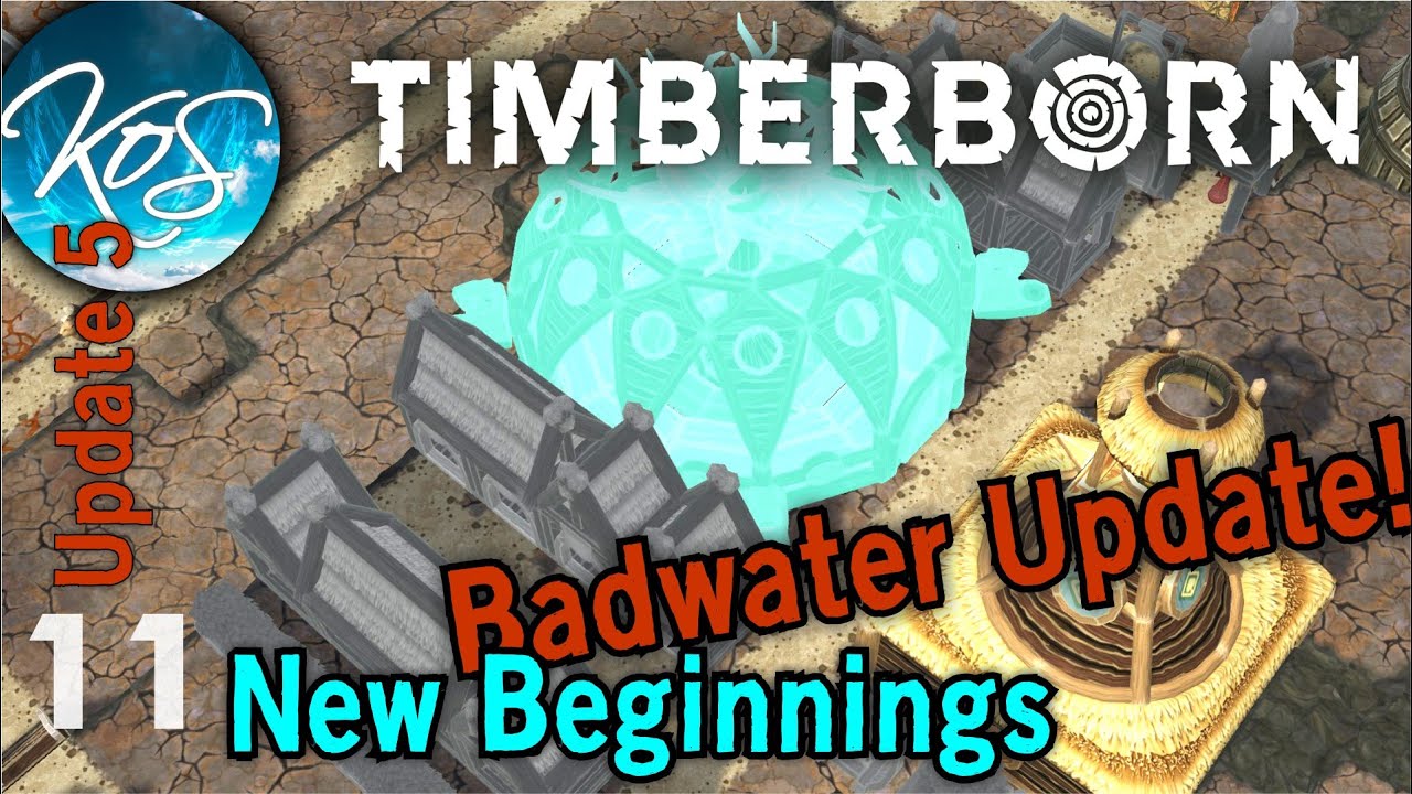 Timberborn - 11 - GLORIOUS LITTLE MARKET - UPDATE 5 BADWATER - YouTube