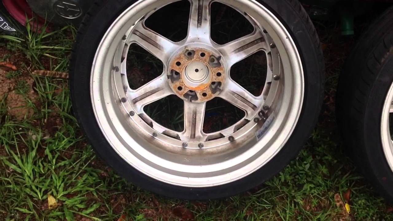 18" Volk GTP 3pc wheels 1500$ firm - YouTube