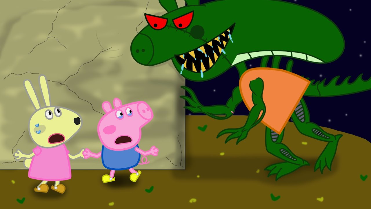 Peppa Pig Turns Into a Giant Zombie And Attacks the Family??? | Peppa ...