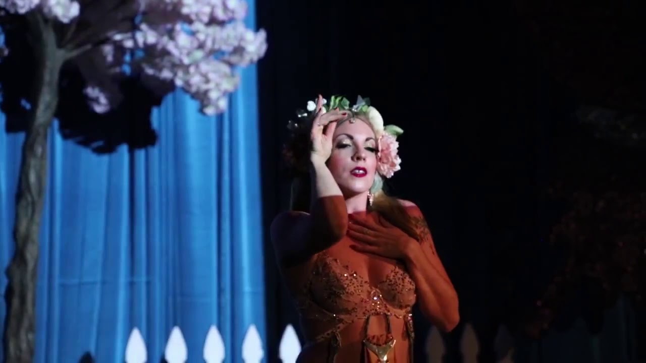 Gaea Lady :: Ostara Aurora Silk Burlesque - YouTube