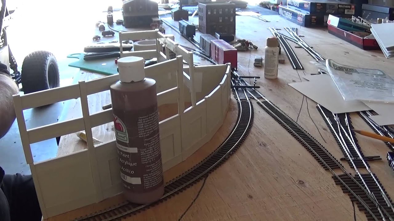 Kit bash part 7 HO scale warehouse - YouTube