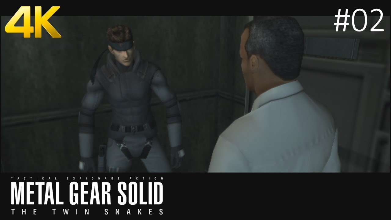 Metal Gear Solid: The Twin Snakes (2004) #02 The DARPA Chief Donald ...