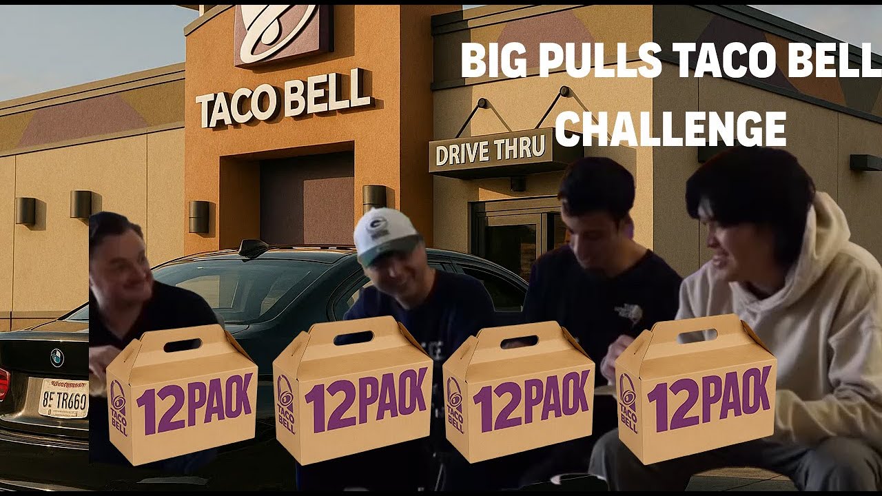 🌮 BIG PULLS TACO BELL CHALLENGE 🌮 - YouTube