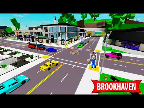 Trafik Polisi Oldum !! Roblox Brookhaven RP