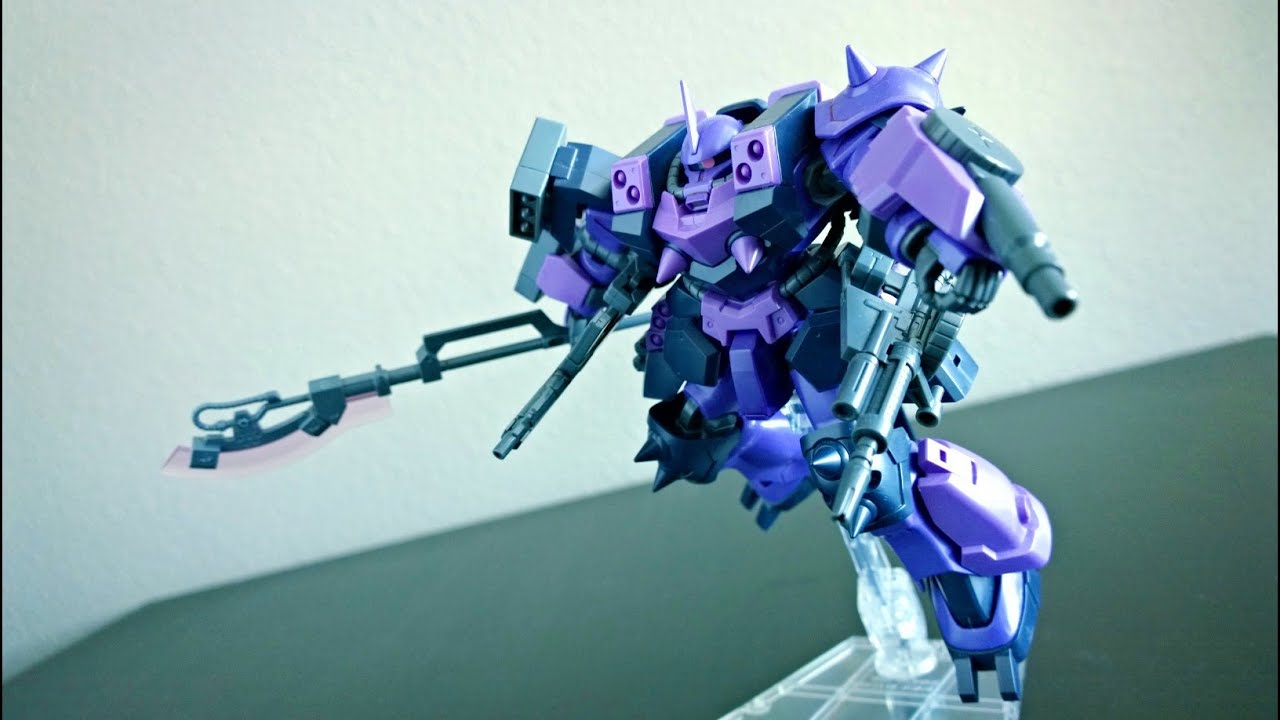 HG Super Custom Zaku F2000 - REVIEW - Gunpla Builders plastic model kit ...