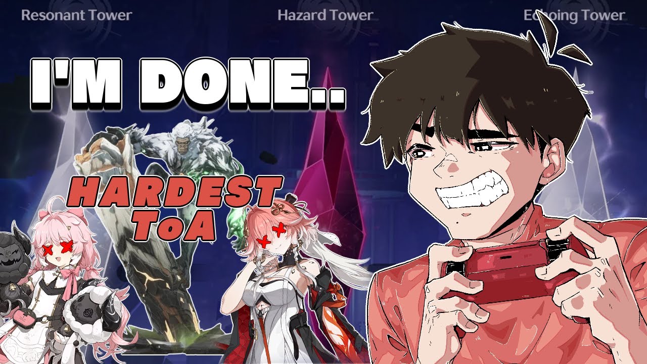 F2P Struggles In The Hazard Tower || Wuthering Waves Tower Of Adversity ...