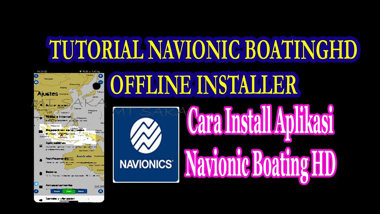 Cara install aplikasi navionic boatingHD offline terbaru permanen bisa ...