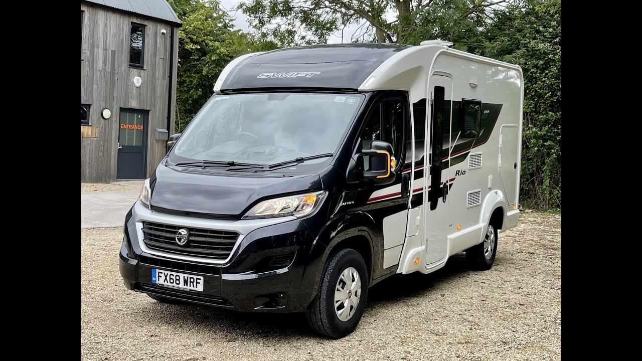 SWIFT RIO 325 Compact 3 bed UK built motorhome - YouTube