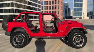 Red Wrangler JL