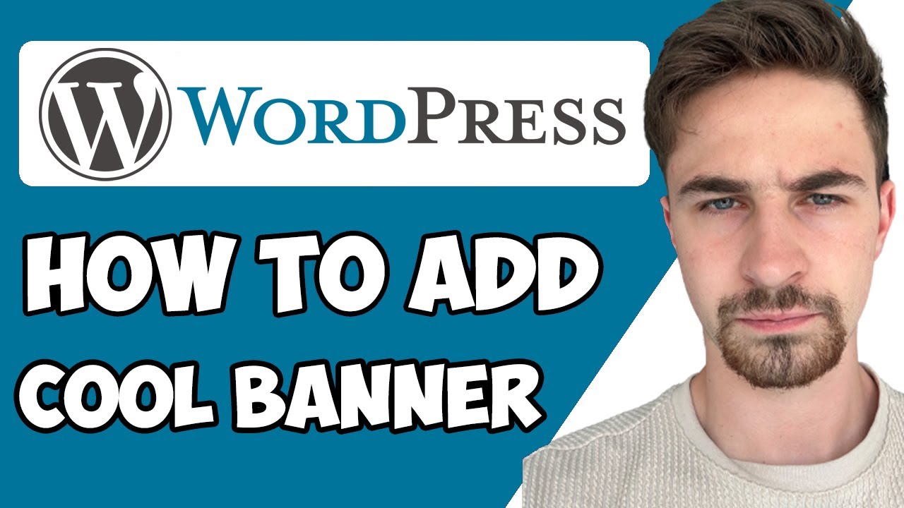 How To Add A Cool and Professional Banner To WordPress 2024 - YouTube