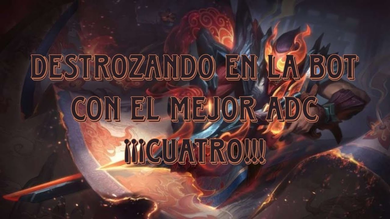 Jugando Adc con Jhin y las ponemos en CUATRO! - YouTube