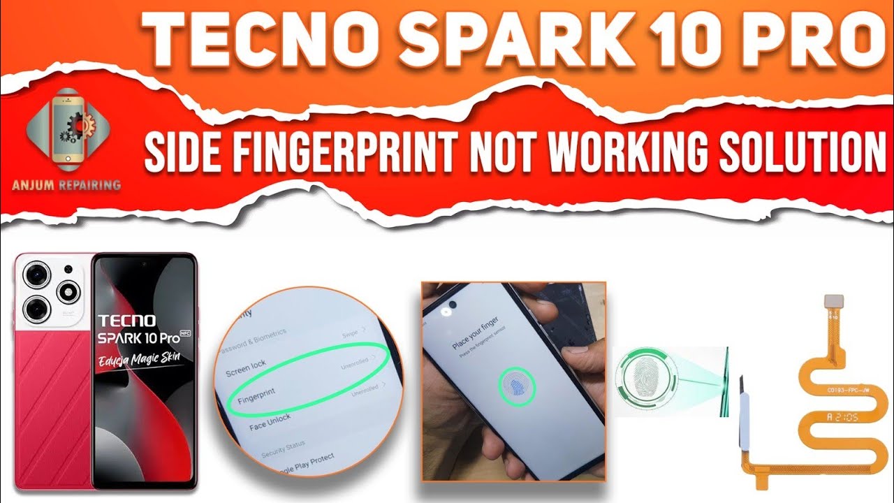 Tecno Infinix Side Finger Not show😱||Tecno Infinix Side Fingerprint ...