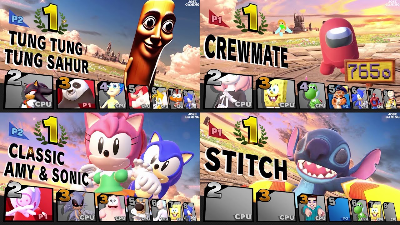 Compilation Of All Character Victory Animations - Part 11 | Super Smash ...