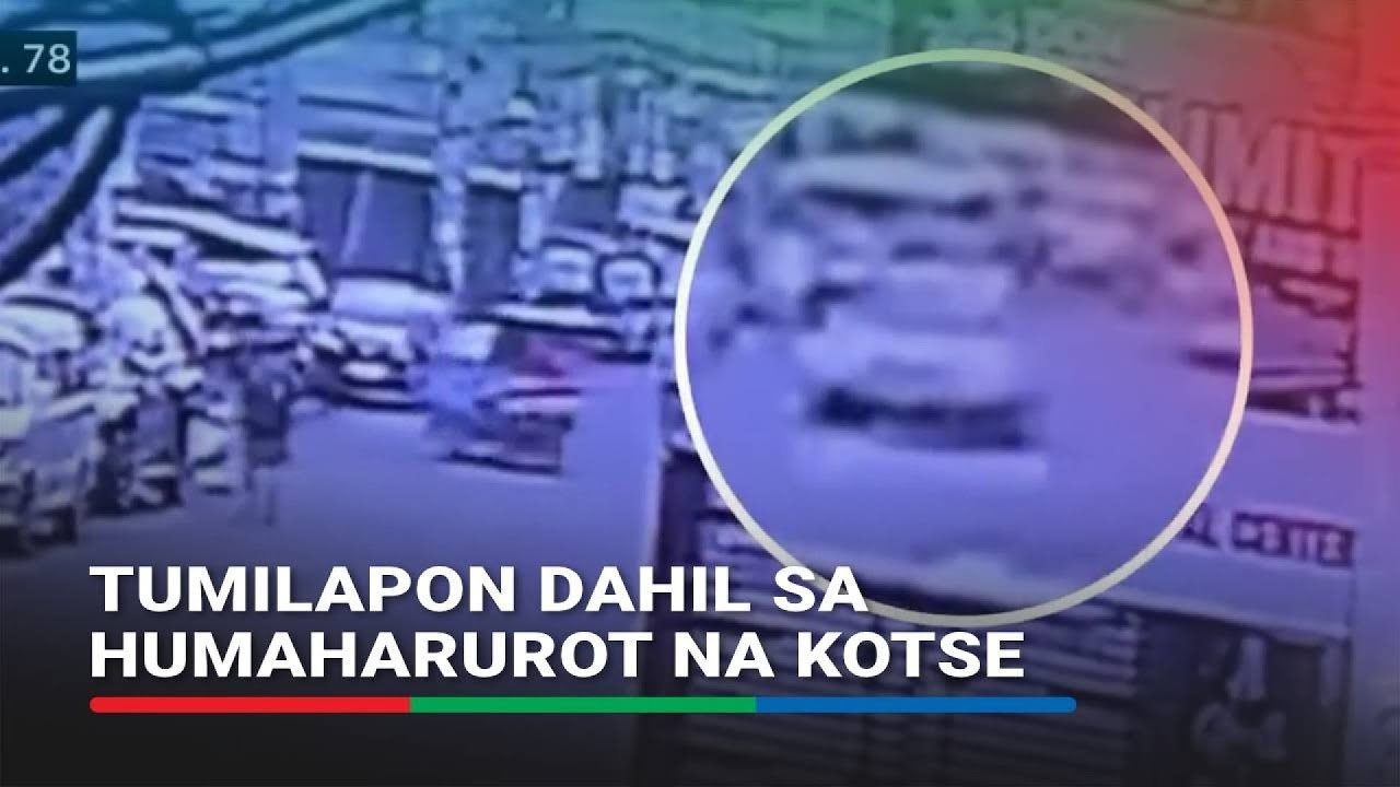Lalaki tumilapon nang tamaan ng humaharurot na kotse sa Tondo | ABS-CBN ...