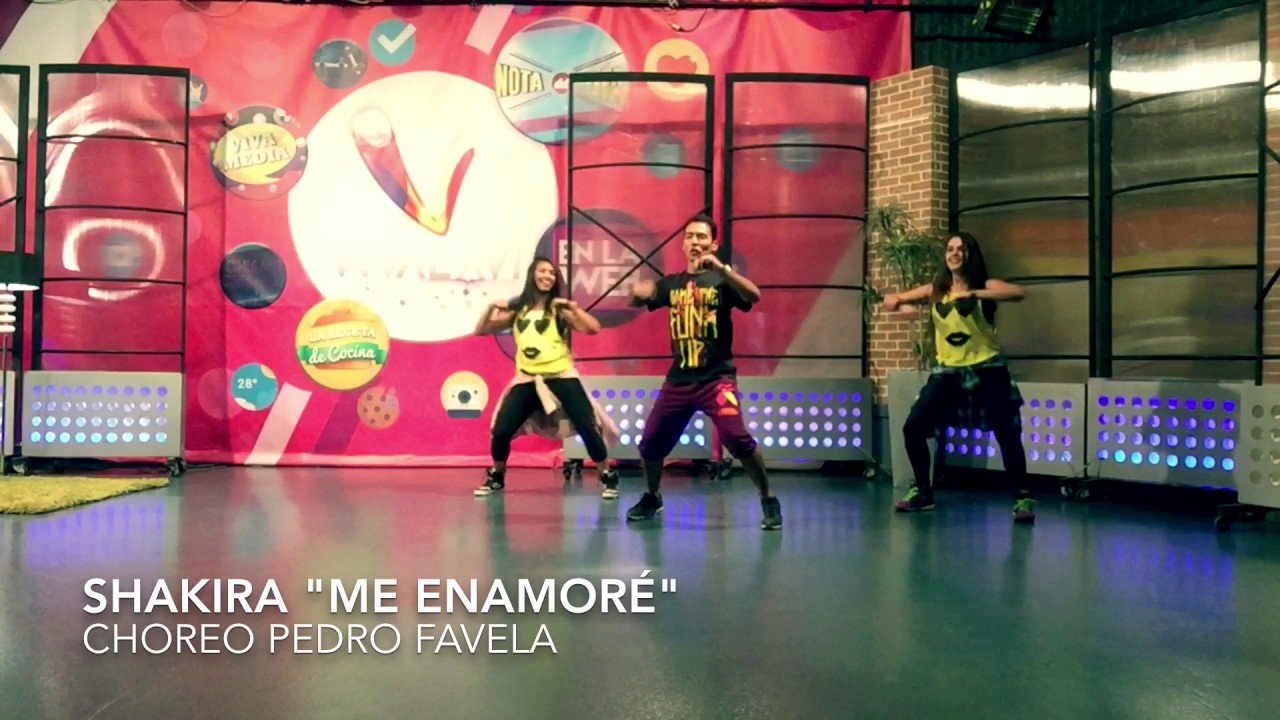 "Me enamoré" Shakira Choreo Zumba Fitness - YouTube