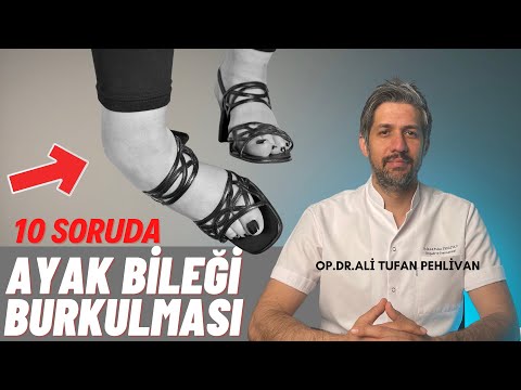 Ayak Bileği Burkulmaları// Ayak Bileği Bağ Lif Kopması Yırtılması  // Ayak Bileğim Burkuldu Şişti