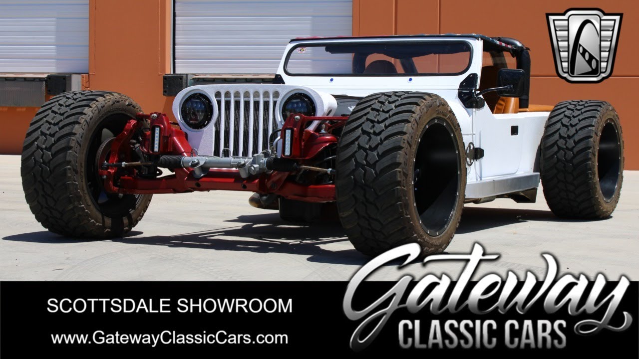 1978 Jeep Rod CJ7 Custom Hot Rod Stock #1829-SCT - YouTube