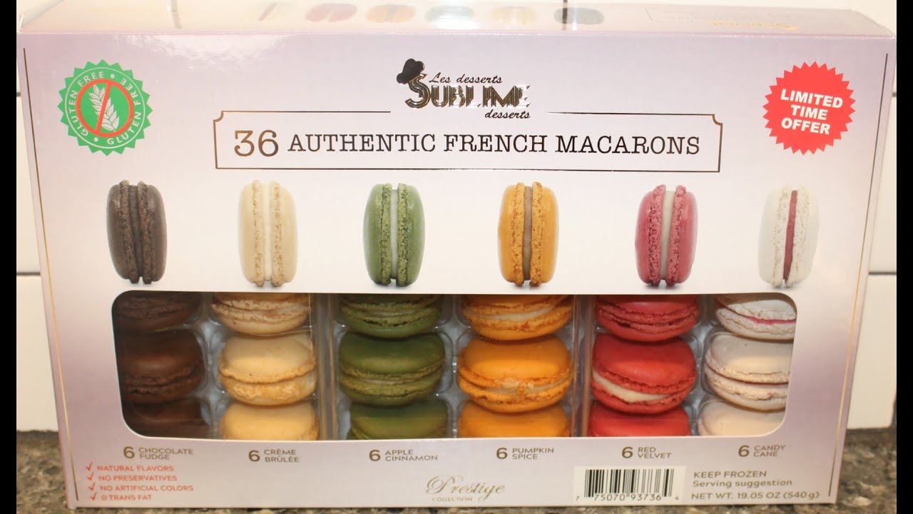 Sublime Macaron Chocolate Fudge, Crème Brûlée, Apple Cinnamon, Pumpkin ...