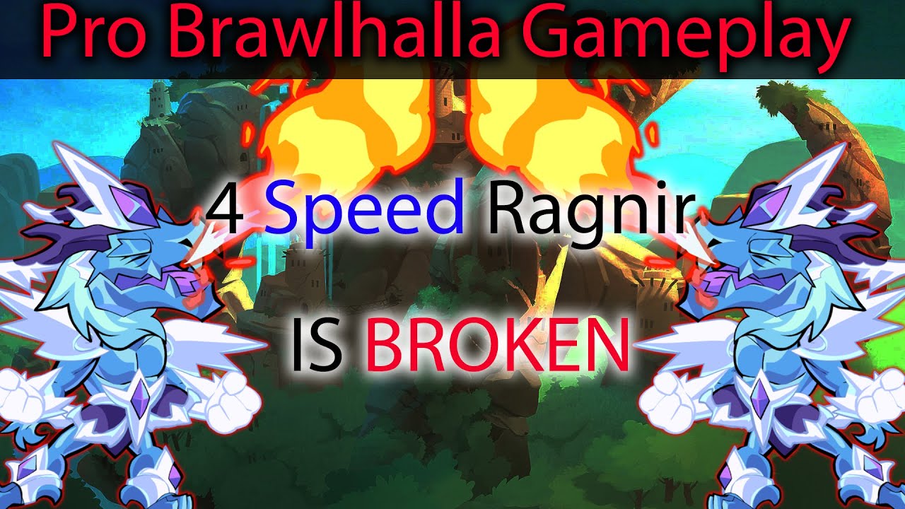 4 SPEED RAGNIR IS BROKEN | INSANE KATAR COMBOS | Pro Brawlhalla 1v1 Gameplay - YouTube