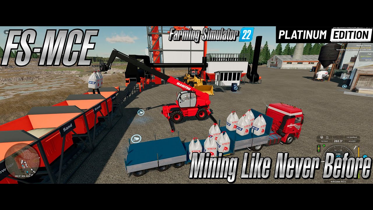 FS22 - TCBO MCE V4 Platinum Edition *Release Version* Rubber on BigBags ...