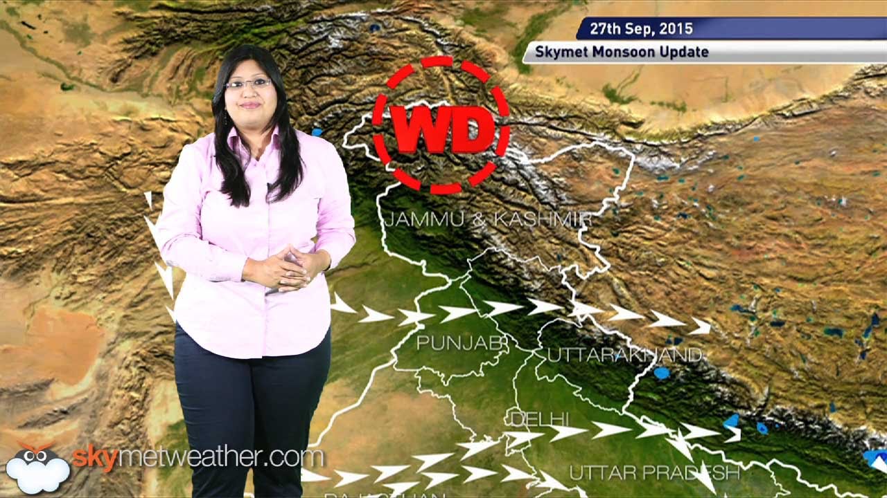 Weather Forecast for September 27, 2015 - Skymet Weather - YouTube