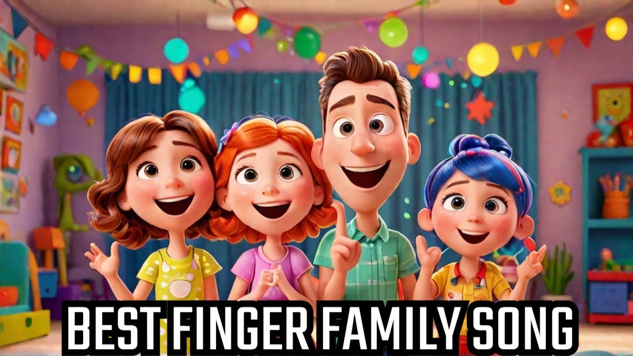 The Best Finger Family Song for Babies and Kids #fun #educational - YouTube
