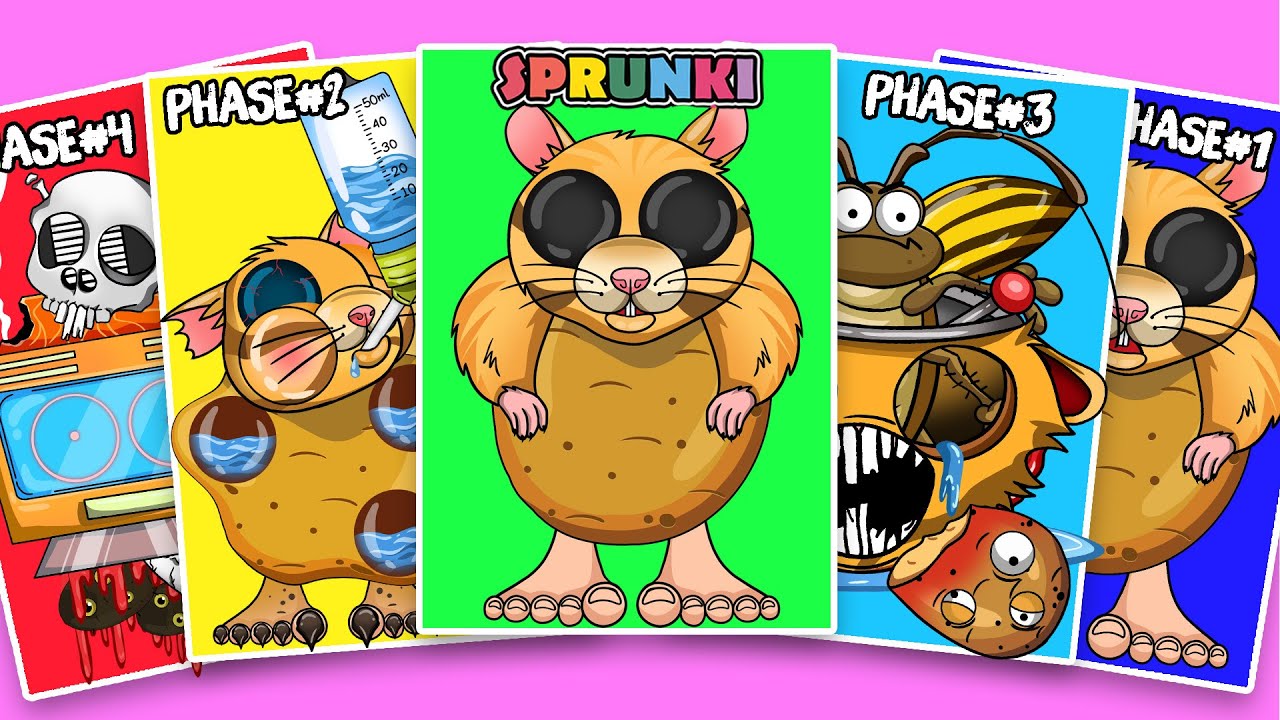 Sprunki Italian brainrot Pipi Potato Phases 1vs2vs3vs4 | Sprunki ...