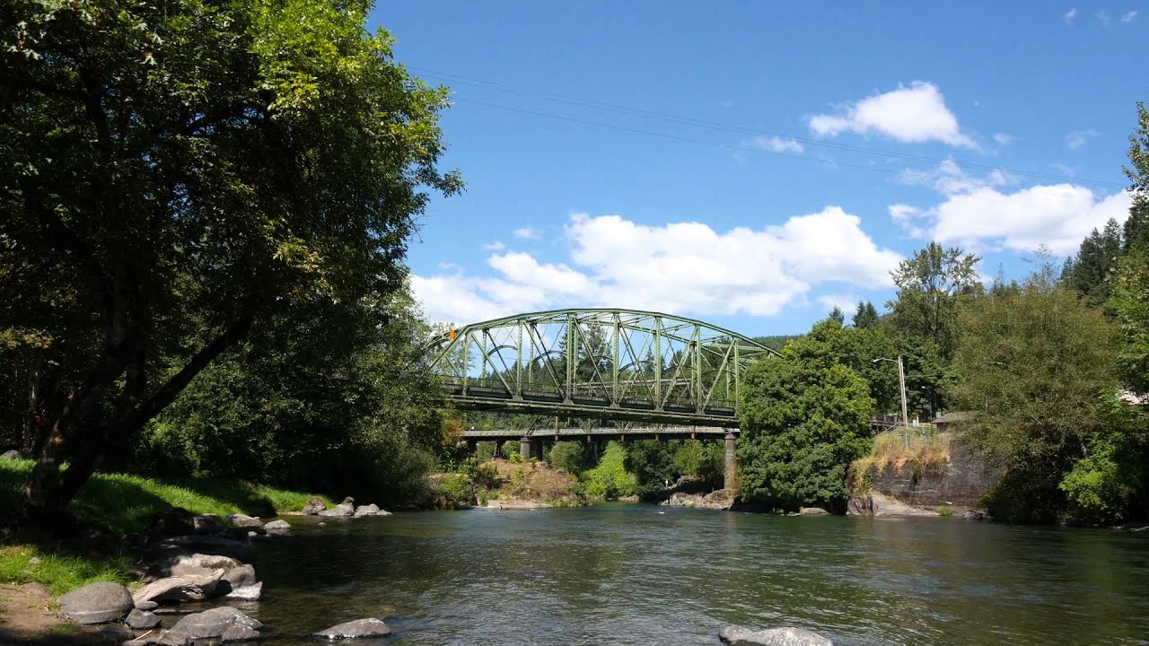 North Santiam River, Oregon - Mehama, Mill City, Big Cliff Dam, Detroit ...