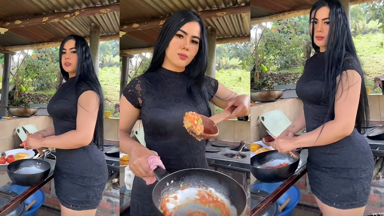 Daily Life of a Single Parent Cooking in an Outdoor Kitchen - YouTube