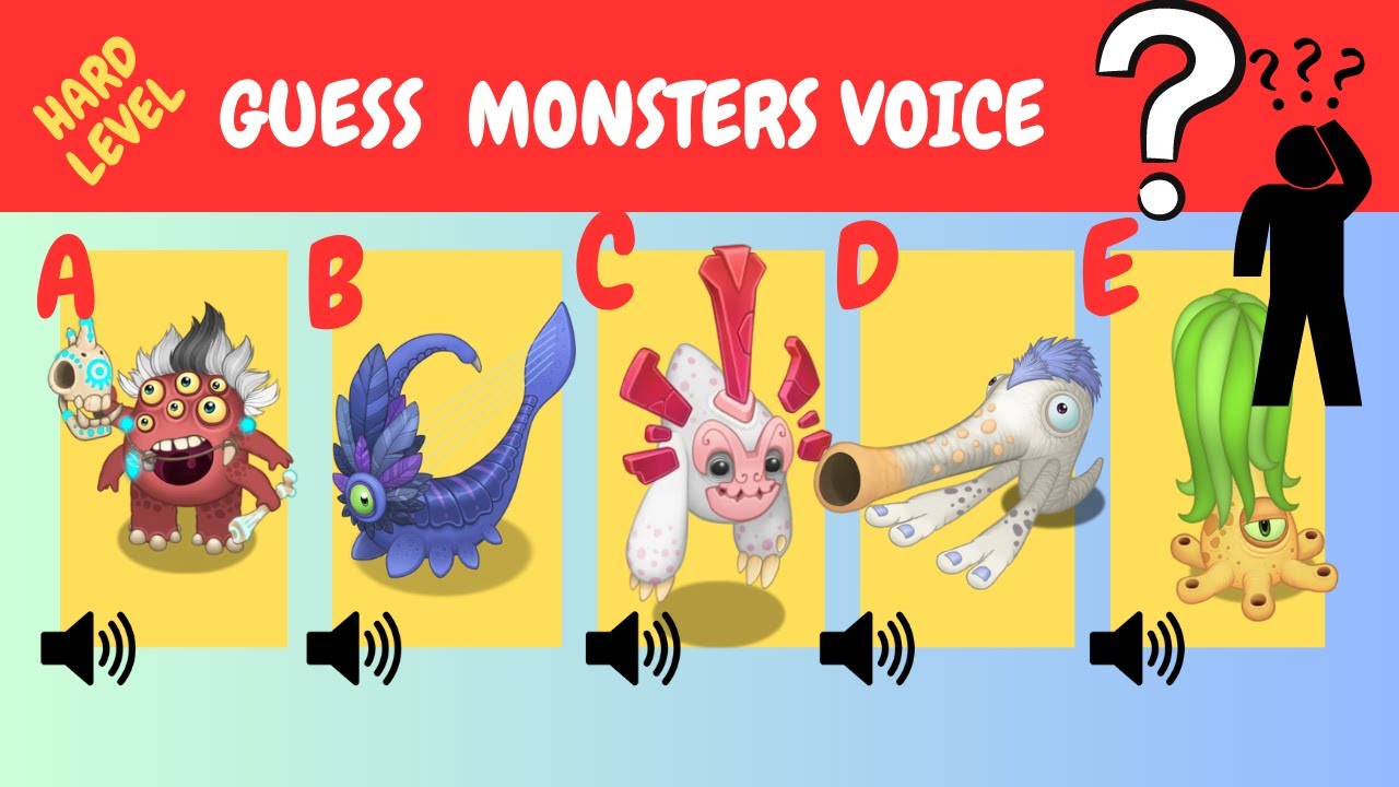 Guess the Monster's Voice SO HARD Msm Quizz #3 - My Singing Monsters # ...