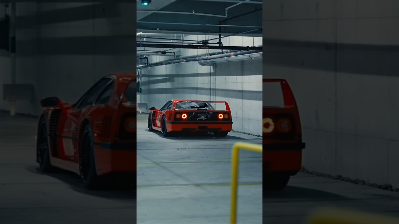 Ferrari F40 Midnight Run | #autobahnspeed #ferrarif40 #ferrari - YouTube