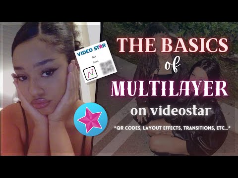 how to create transitions on videostar for beginners (multilayer, qr codes, & more!)