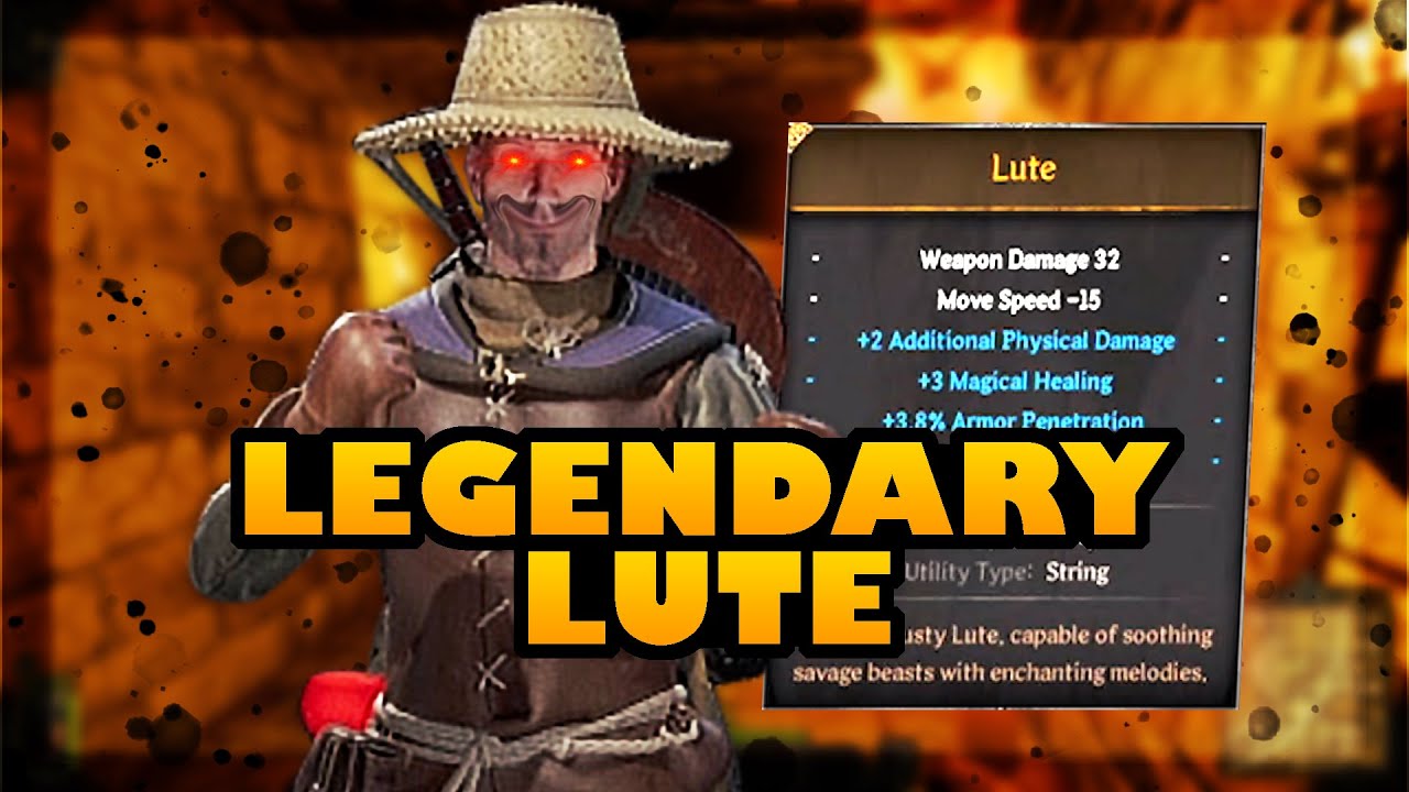 Full Legendary Battle Lute Bard - Dark and Darker - YouTube