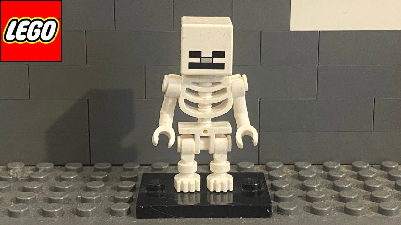 Minecraft Skeleton - Lego minifigure Showcase - YouTube