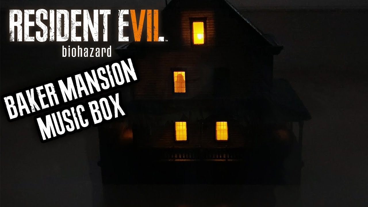 The Resident Evil 7 Baker Mansion Collectable Music Box - YouTube
