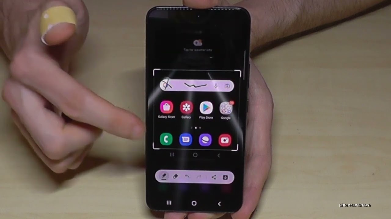 Samsung Galaxy S22 5G: How to take a screenshot/capture? also for ...