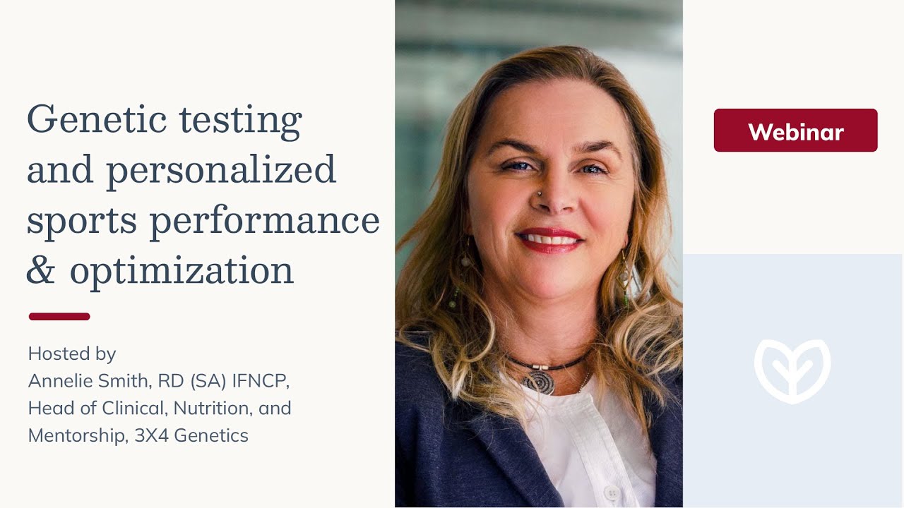 Genetic testing and personalized sports performance & optimization ...